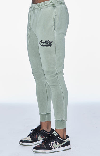 Faded Army Joggers – Golden Aesthetics
