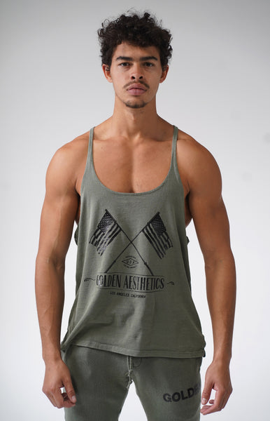 Vintage Army America Stringer – Golden Aesthetics